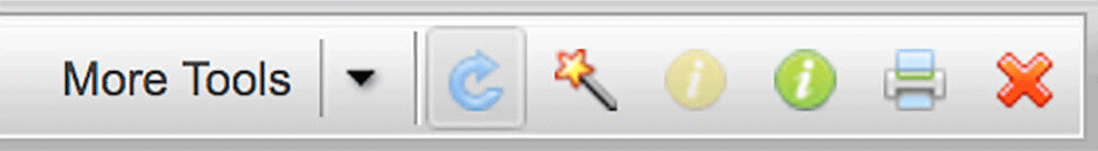 The Work Section Toolbar - Masterspec